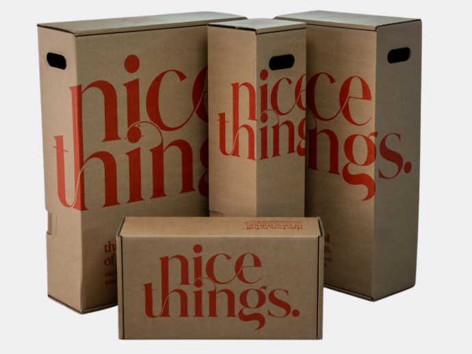 Bespoke cardboard boxes store
